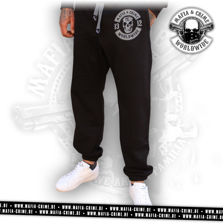MC Criminal 1312 Patch Boys Pant schwarz grau 5XL - MAFIA & CRIME Wor ...